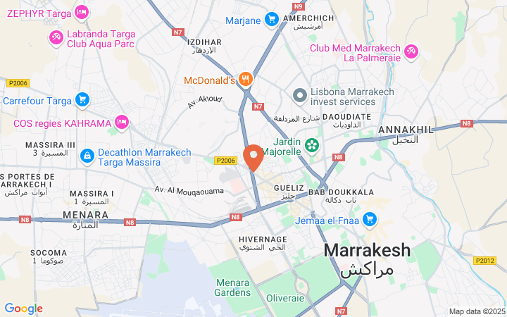 Hotel Mont Gueliz | Marrakech Hotels | £39pp Deposits