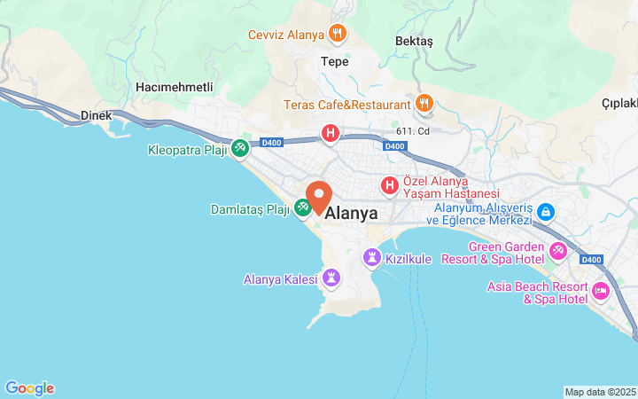 Kleopatra Bebek Hotel | Alanya Hotels | £39pp Deposits